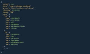 How to Create a Cryptocurrency Exchange Rates using Coinlayer API ...