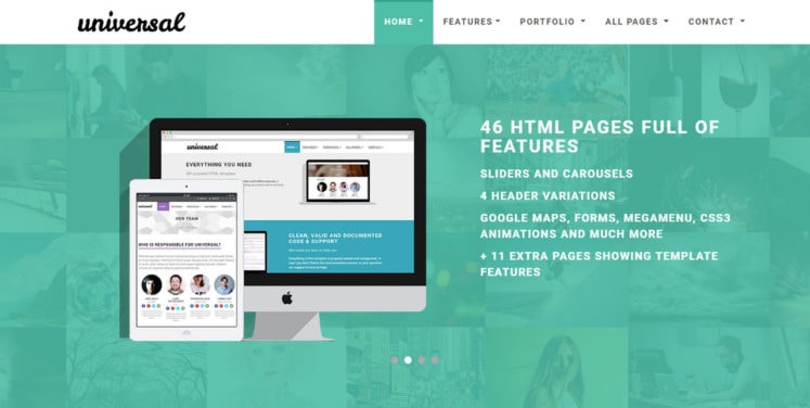 Free Bootstrap Dashboards and Landing Pages