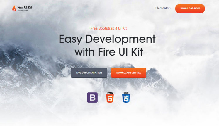 Free Bootstrap Dashboards and Landing Pages - Designmodo