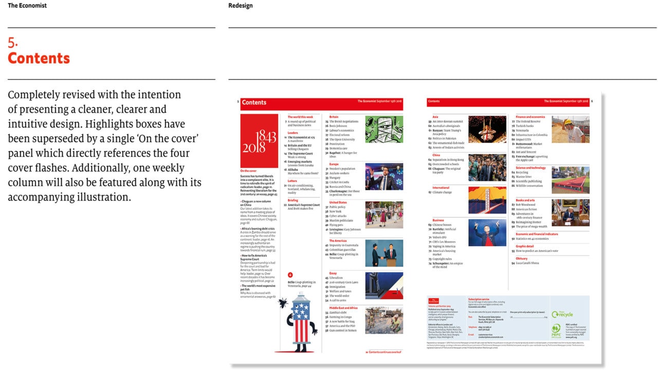The Economist Redesign Does It Right