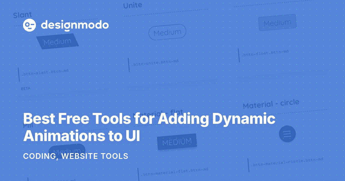 Best Free Tools for Adding Dynamic Animations to UI