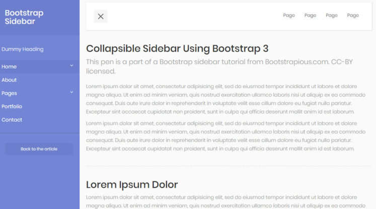 Bootstrap Navbar Guide and Free Navigation Examples - Designmodo