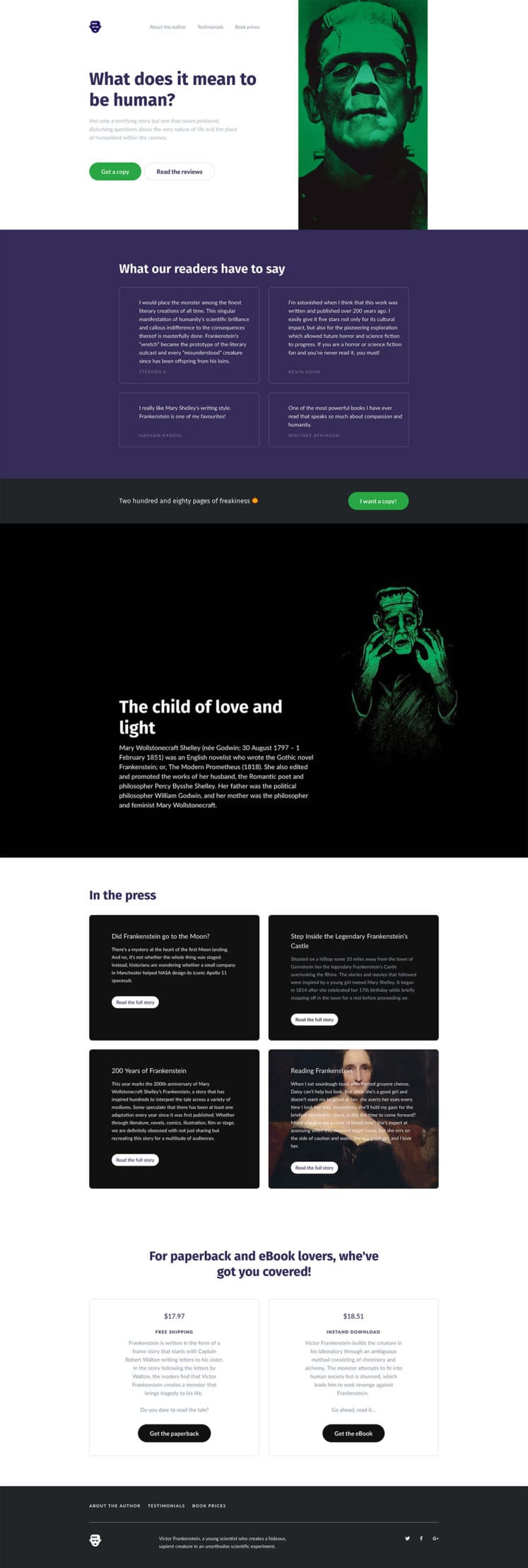Creating a Custom Bootstrap Landing Page with Startup