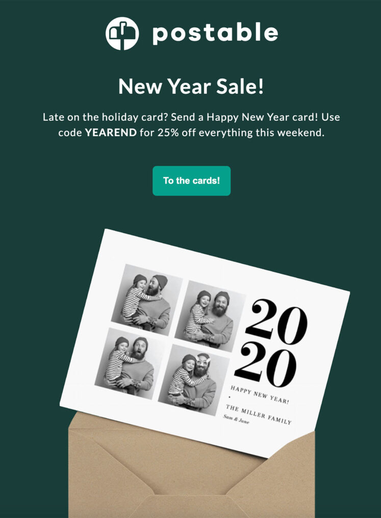 16 Happy New Year Email Subject Lines and Newsletter Examples