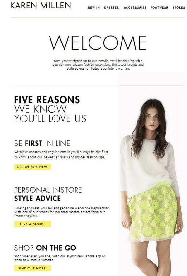 Welcome Email Newsletters Examples And Best Practices Designmodo
