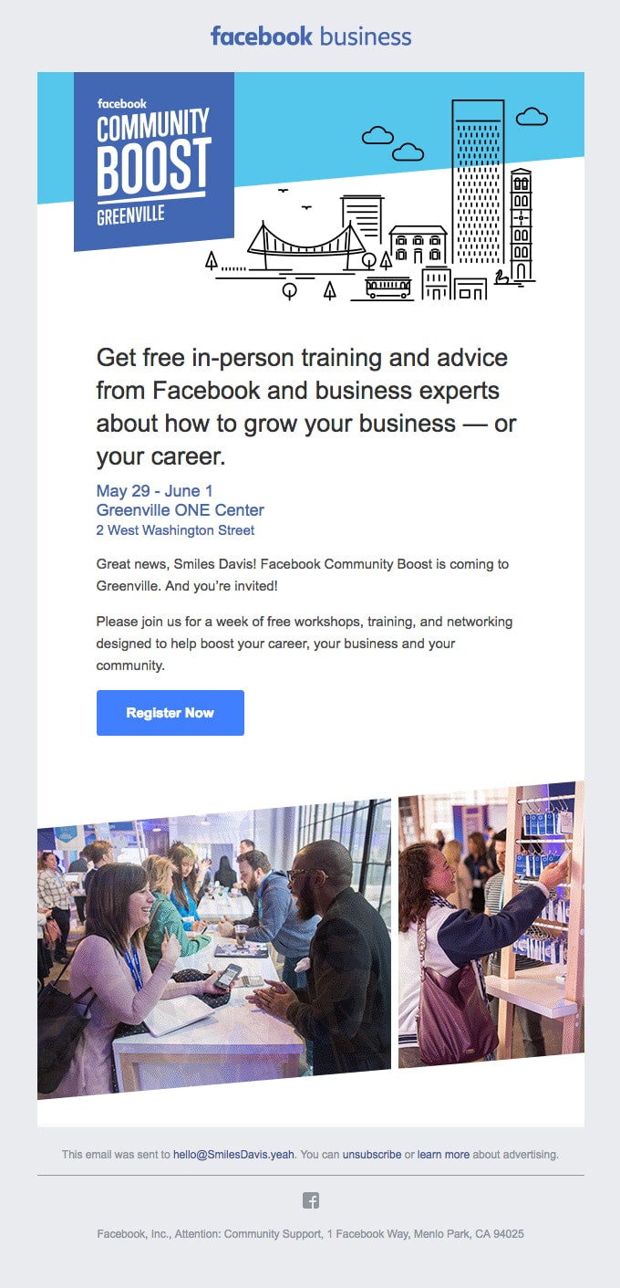 Event Invitation Emails Best Practices And Examples Designmodo