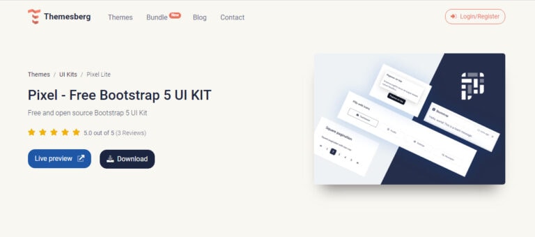 Speeding Up Development Process with Bootstrap 5 - Designmodo
