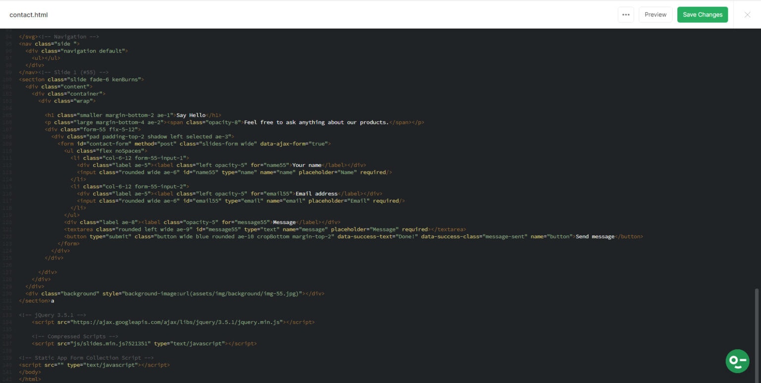 How to Create Forms Using Slides and Collect Data on Static.app