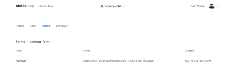 How To Create Forms Using Slides And Collect Data On Staticapp Bests Hosting Pro