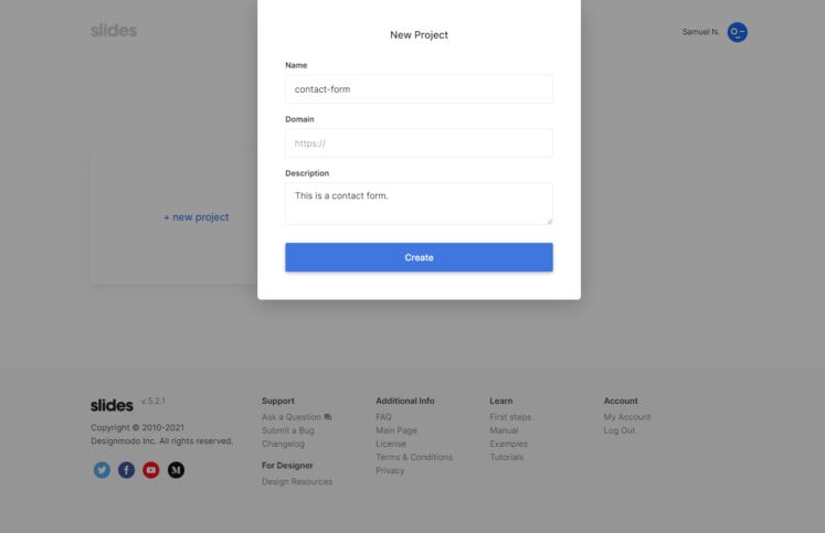 How to Create Forms Using Slides and Collect Data on Static.app