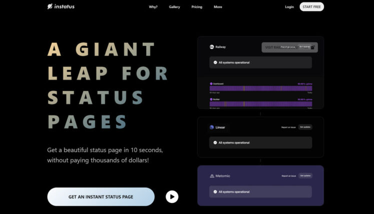 Best Tools and Services to Create Status Pages for Websites