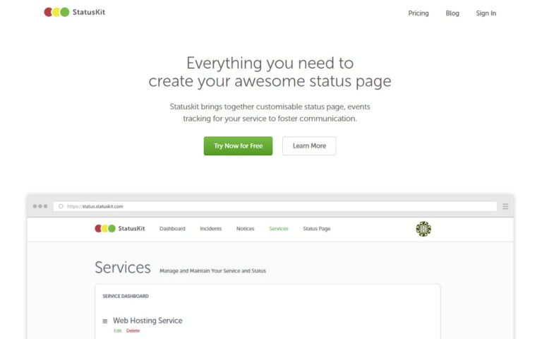 Best Tools and Services to Create Status Pages for Websites