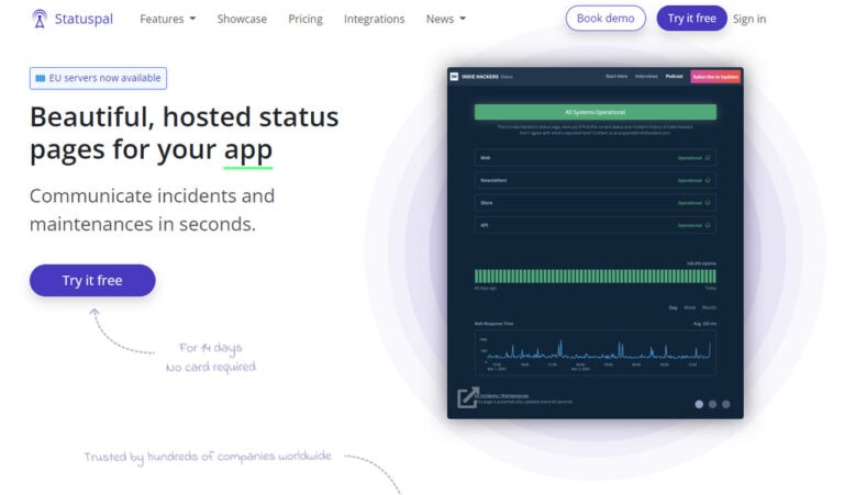 Best Tools and Services to Create Status Pages for Websites
