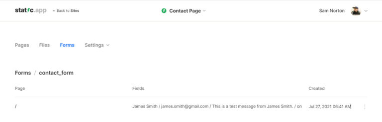 How To Create Forms Using Bootstrap 5 And Collect Data On Staticapp