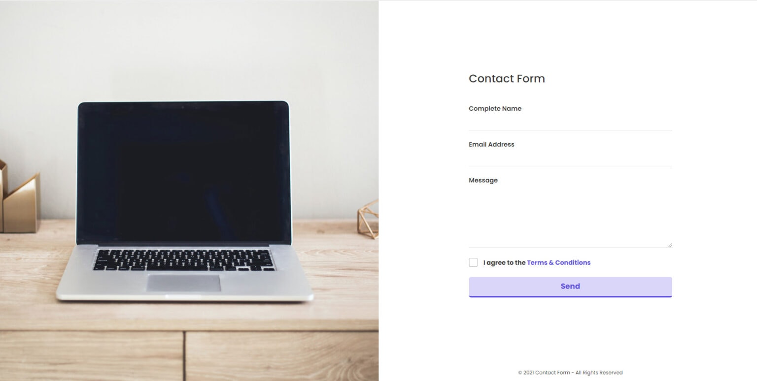 How To Create Forms Using Bootstrap 5 And Collect Data On Staticapp Designmodo