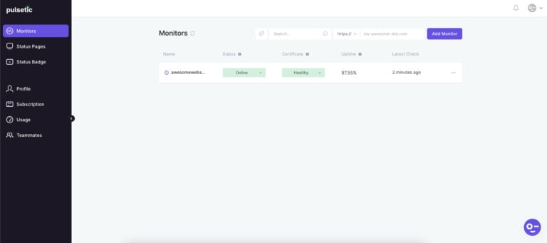 How to Create an Uptime Status Badge and Insert It into Your Website