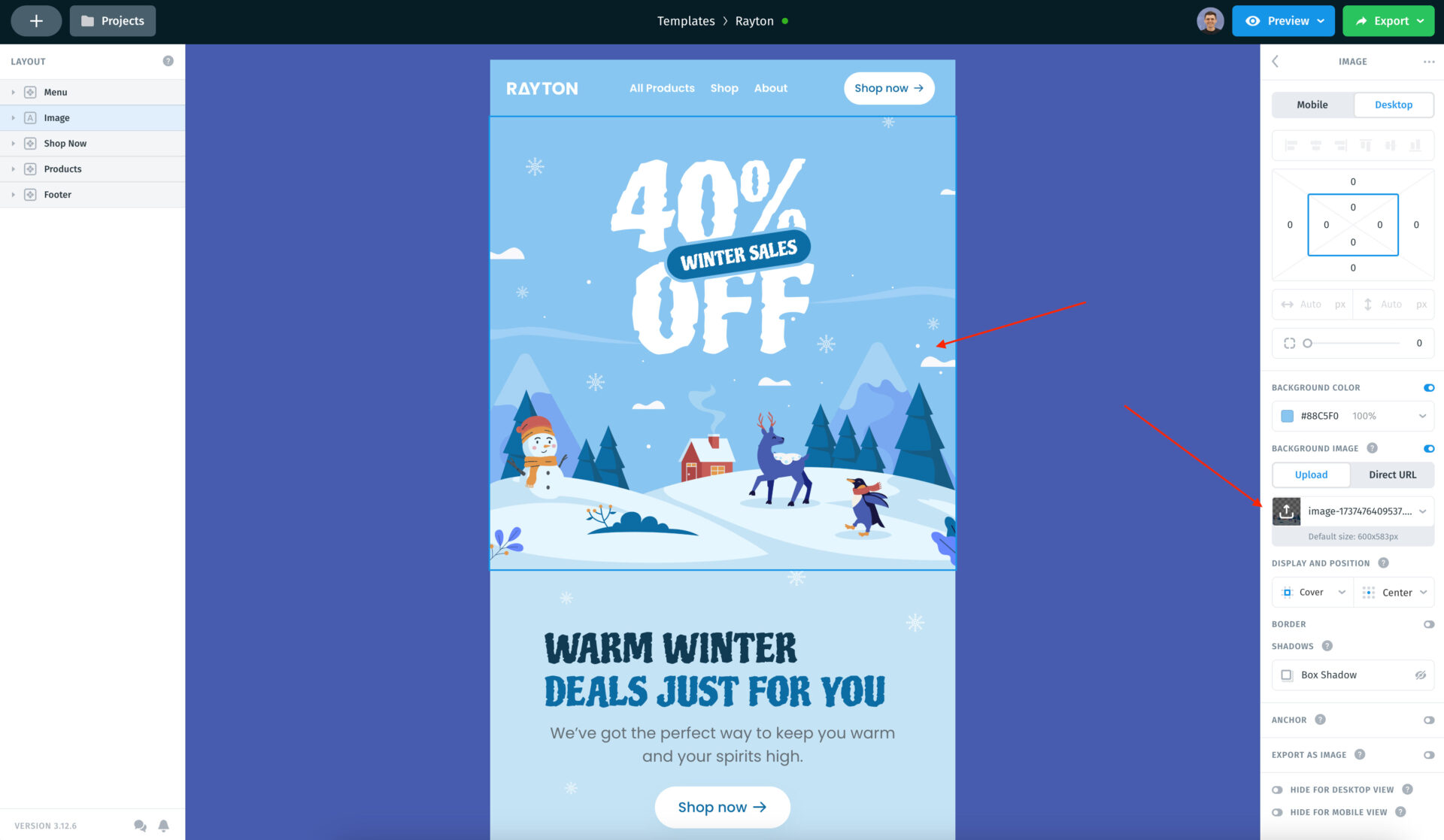 How to Add an Email Background Image in Your Newsletter