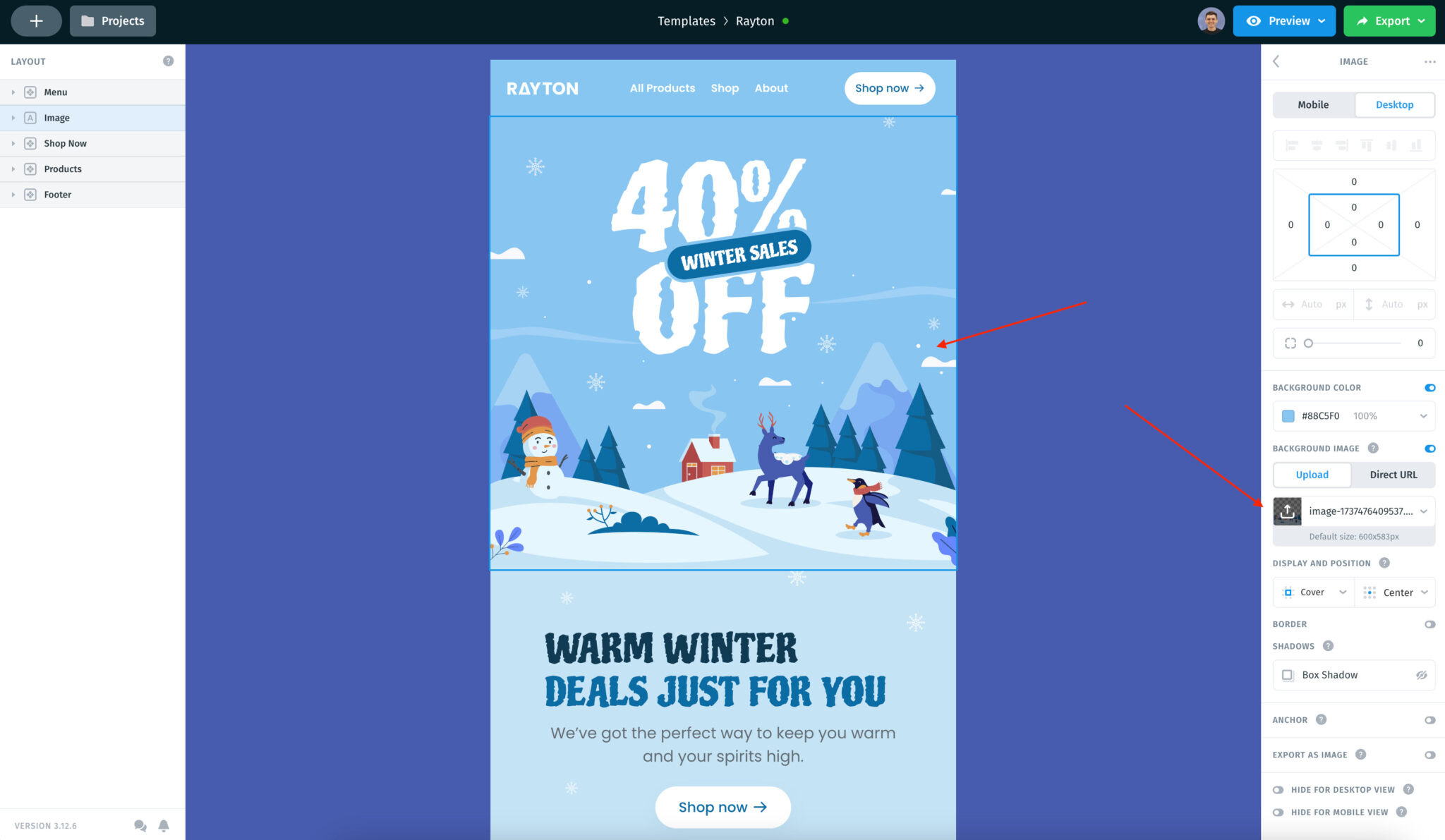 How to Add an Email Background Image in Your Newsletter