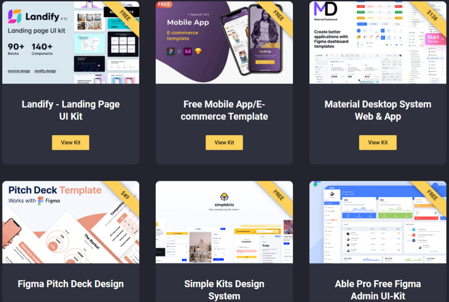Figma Resources: Free Website Templates, Plugins & UI Elements