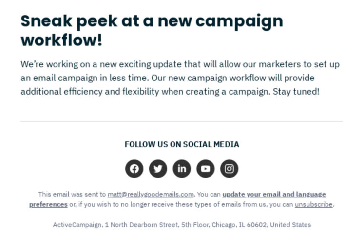 What is an Email Footer? The Ultimate Guide with Examples