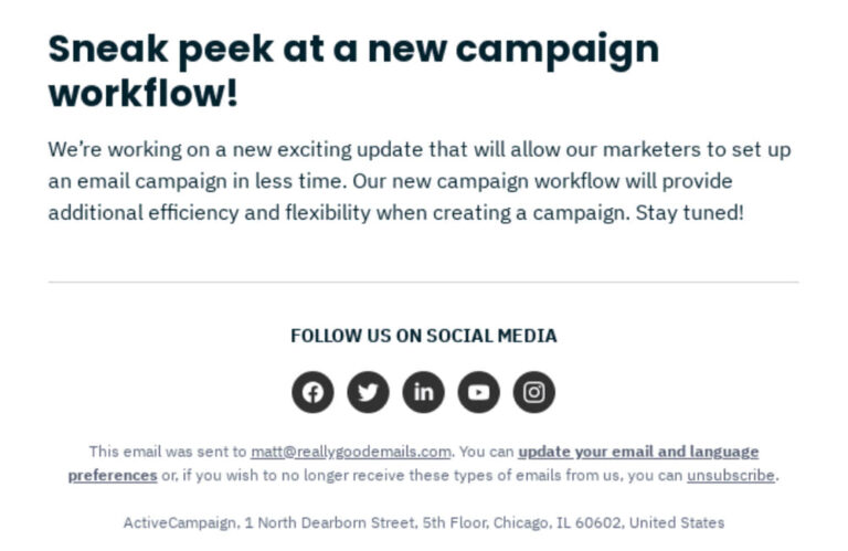 Email Footer Design Examples with Actionable Tips Guide