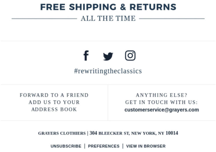 What is an Email Footer? The Ultimate Guide with Examples