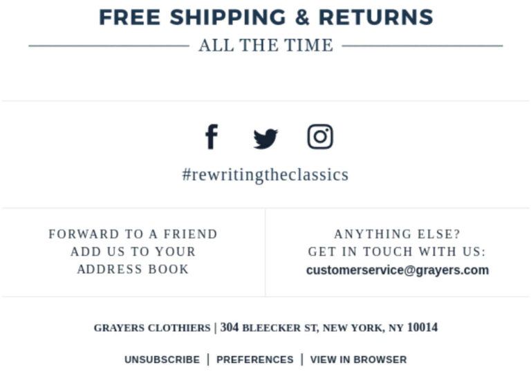 What is an Email Footer? The Ultimate Guide with Examples