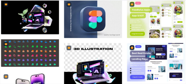 Figma Resources: Free Website Templates, Plugins & UI Elements