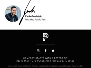 Email Footer Design Examples with Actionable Tips Guide