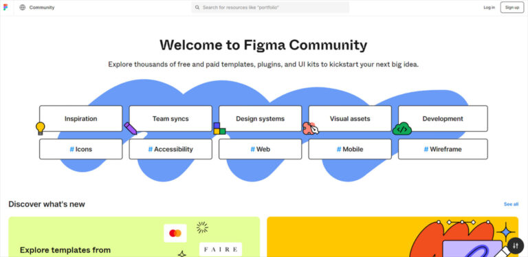 Figma Resources: Free Website Templates, Plugins & UI Elements