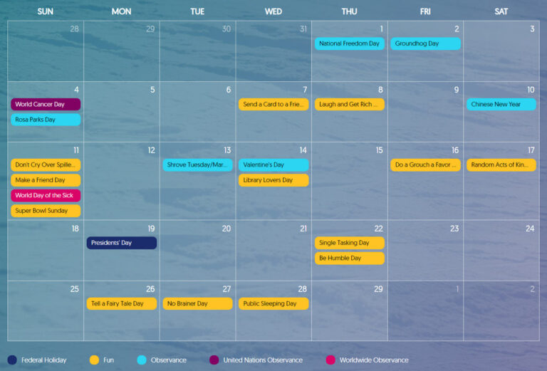 February Newsletter Ideas and Examples for 2024 - Designmodo