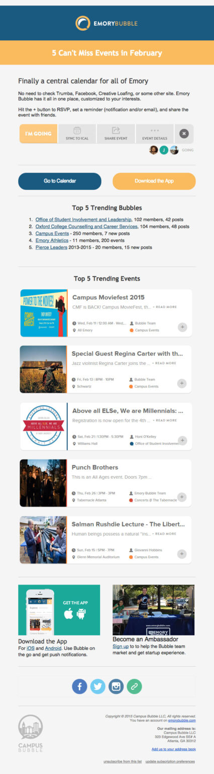 February Newsletter Ideas and Examples for 2025