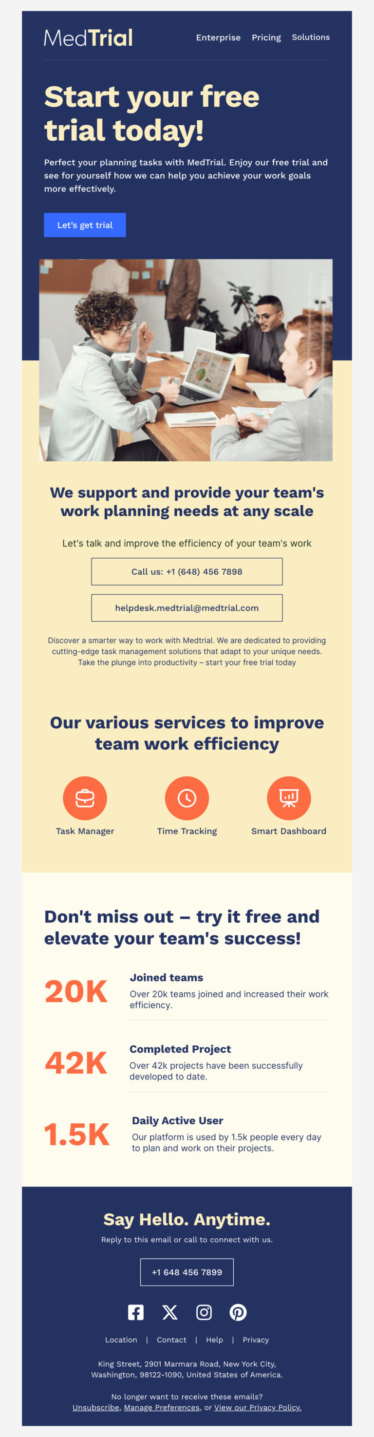 Free HTML Email Templates by Designmodo
