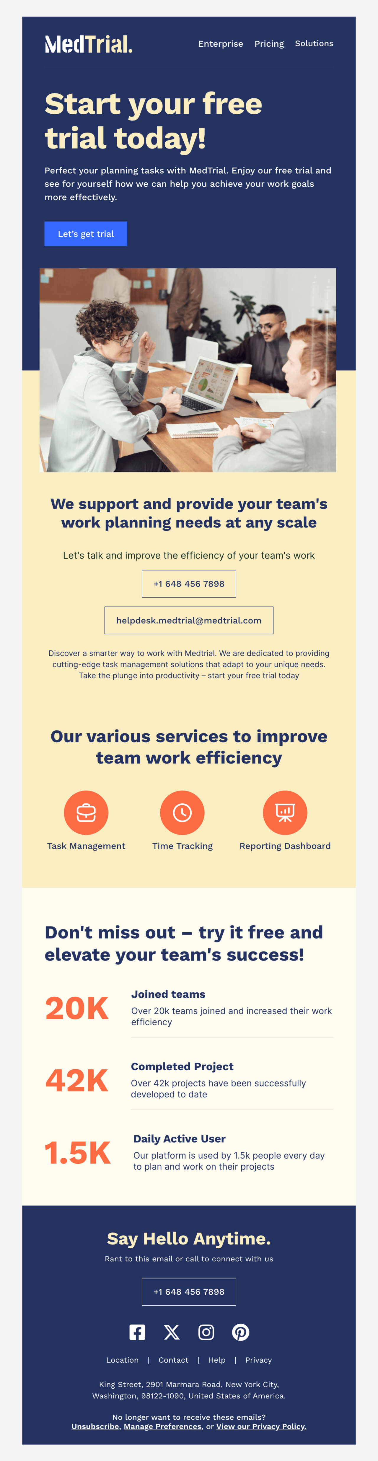 Free HTML Email Templates - Designmodo
