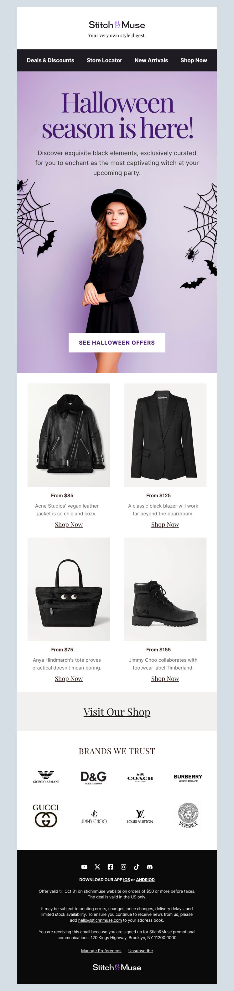 Free Luxury HTML Email Templates - Designmodo