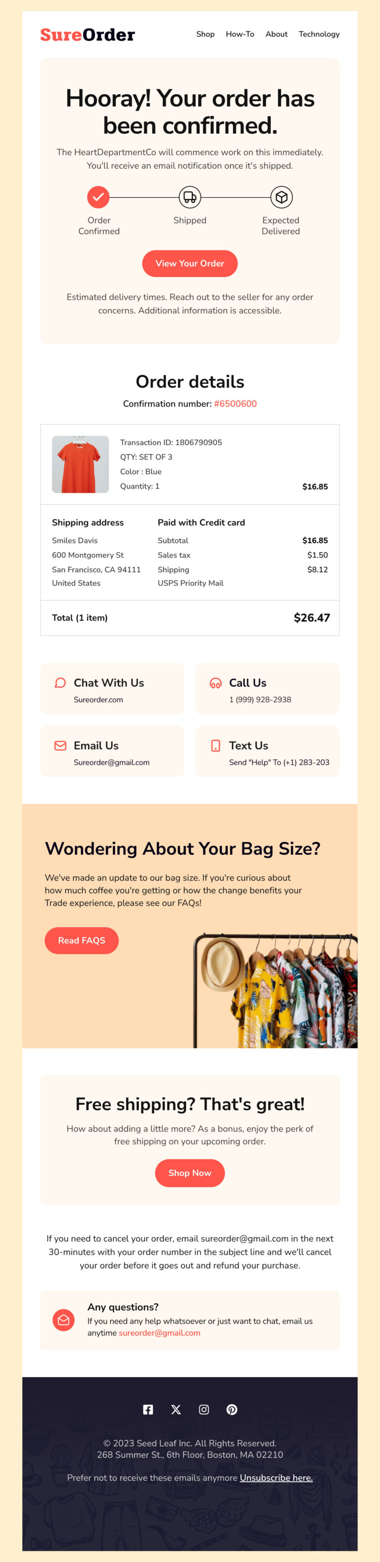 Free HTML Email Templates - Designmodo