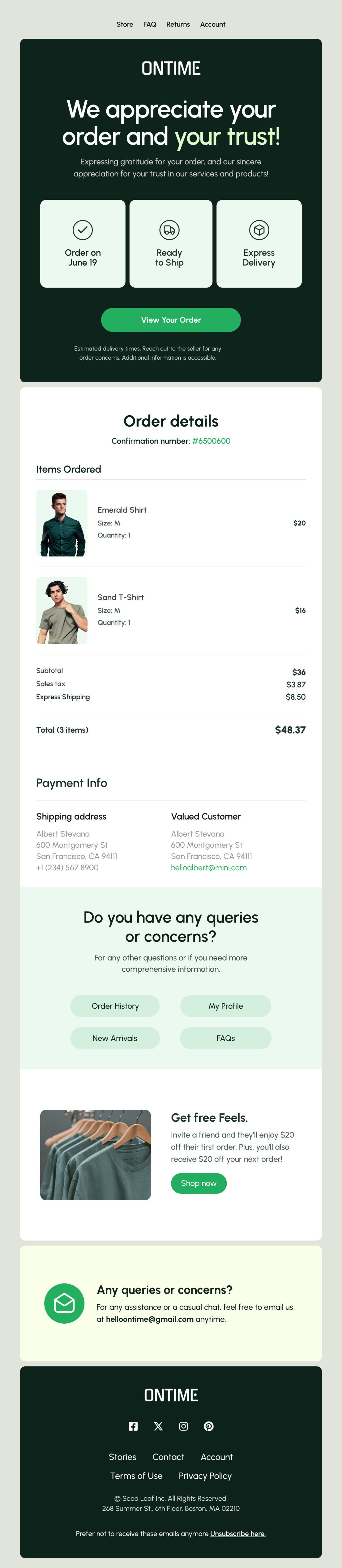 Free HTML Email Templates - Designmodo