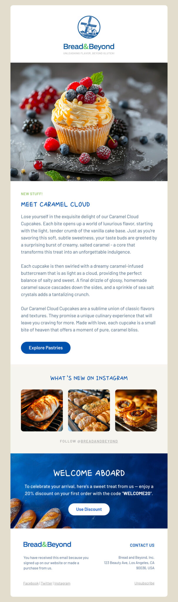 Free Welcome HTML Email Templates - Designmodo