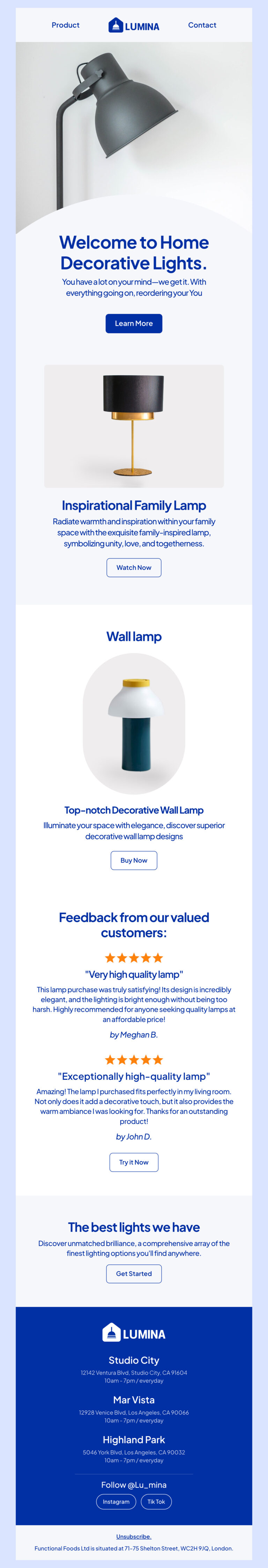 Free HTML Email Templates - Designmodo