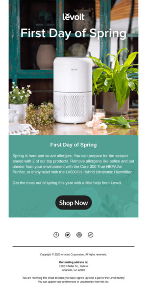 March Email Newsletter Guide: Ideas and Examples - Designmodo