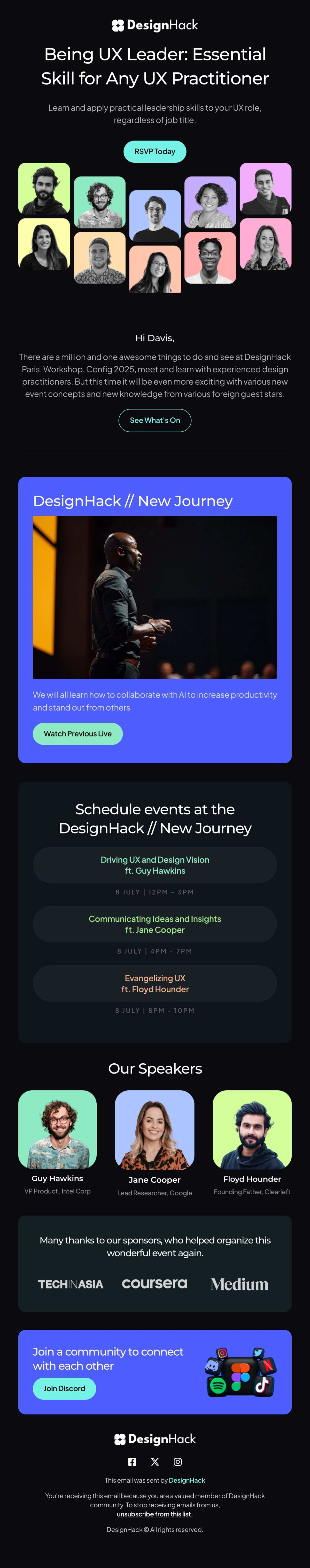 Free HTML Email Templates by Designmodo