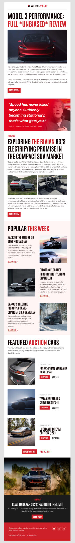 Free HTML Email Templates by Designmodo