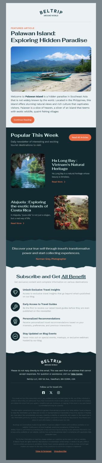 Free HTML Email Templates by Designmodo