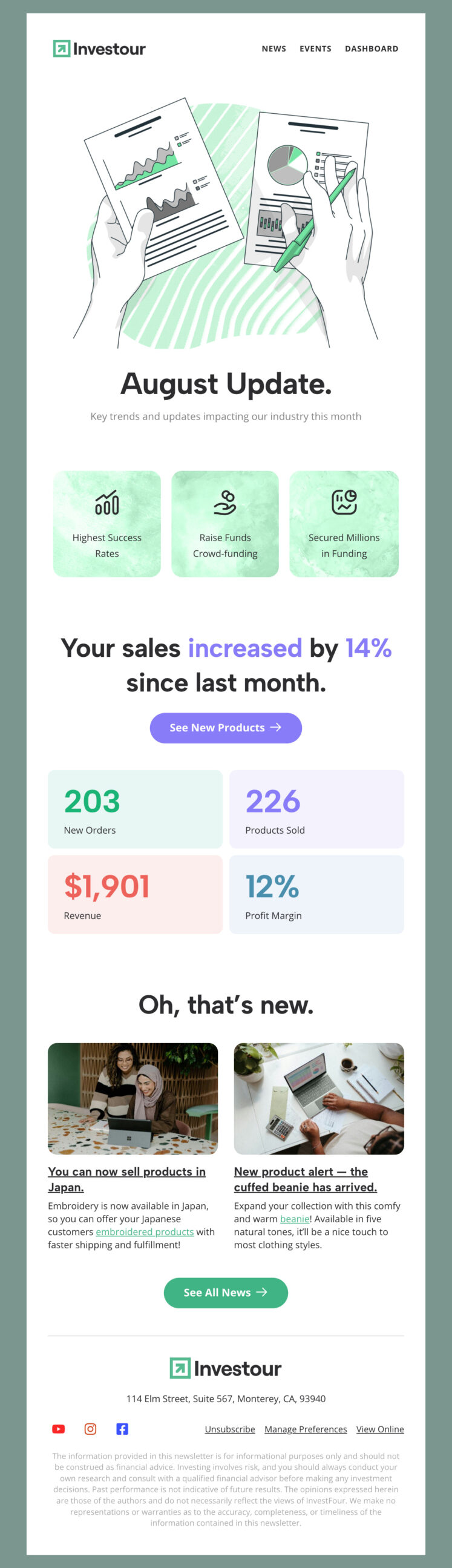 Free HTML Email Templates for Alerts & Notifications - Designmodo