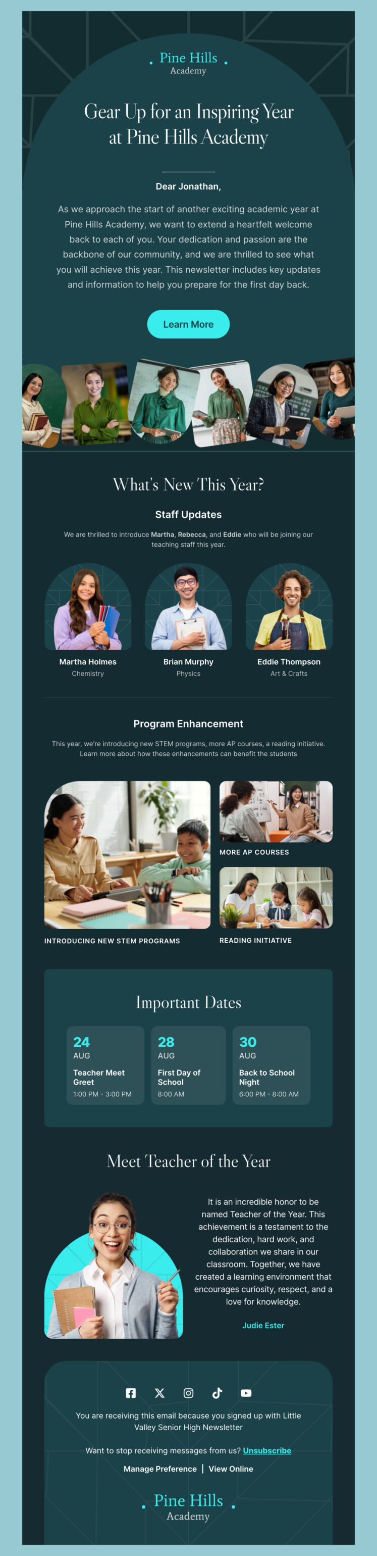 Back to School Email Newsletter Ideas and Examples for 2025