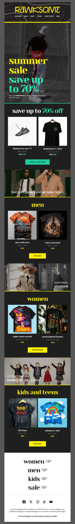 Free HTML Email Templates by Designmodo