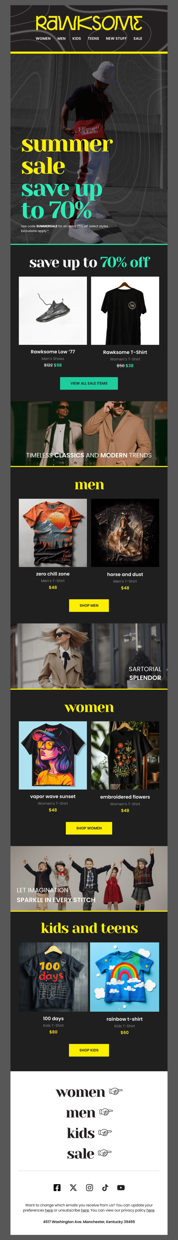 Free HTML Email Templates by Designmodo