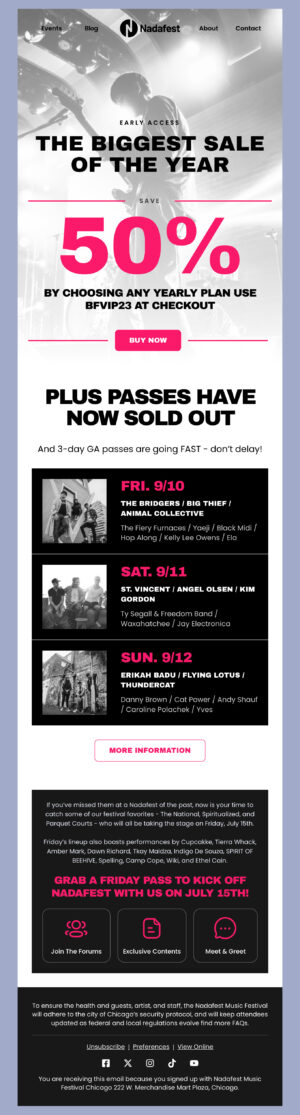 Free HTML Email Templates by Designmodo