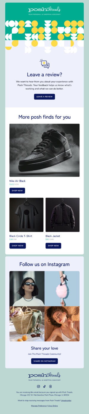 Free Thank You HTML Email Templates - Designmodo