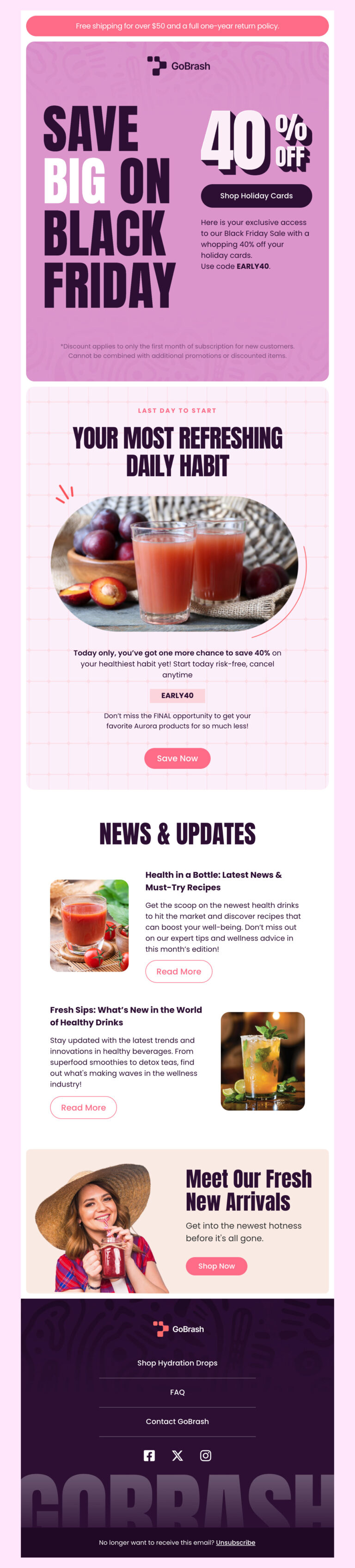 Free HTML Email Templates by Designmodo